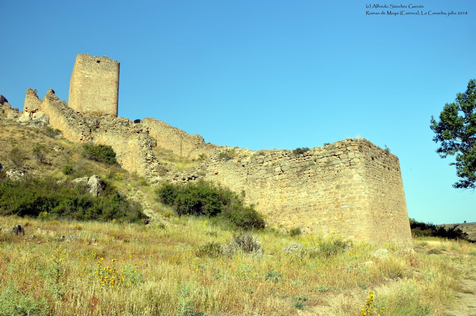 DESDE EL RINCÓN DE ADEMUZ: VISITA GUIADA A LAS RUINAS DE MOYA (CUENCA), I.