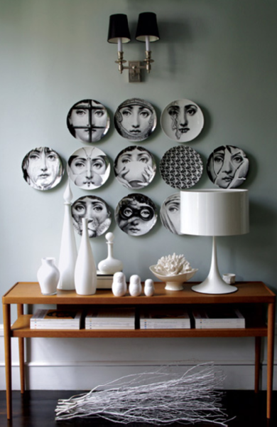Decorating with plates and another wonderful giveaway!! ~ Home Interior ...