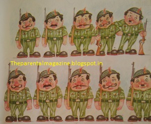 The Parental Magazine: Five Little Soldiers Nursery Rhyme