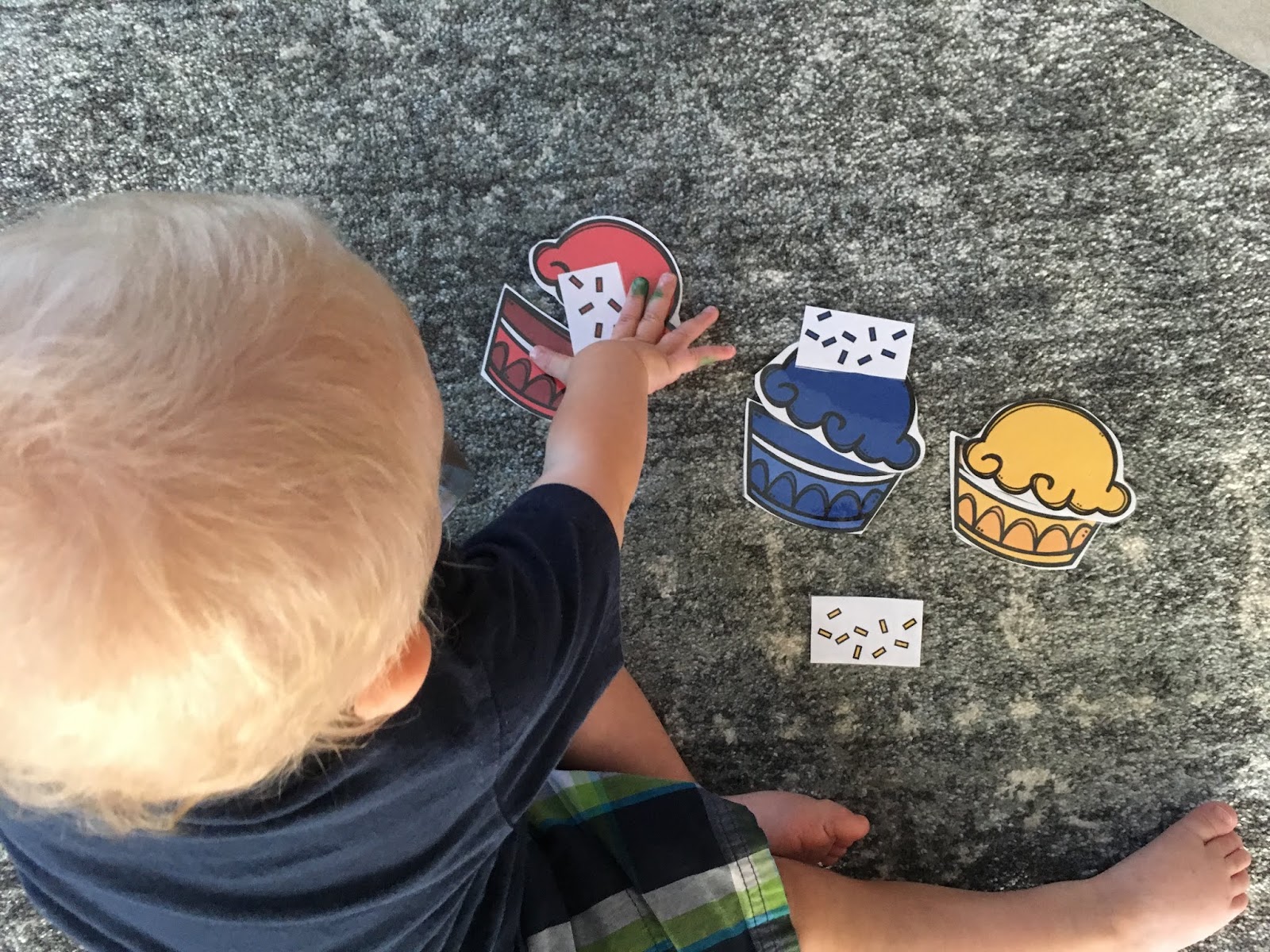 Tot School Letter C is for Cake | Busy Hands and Minds