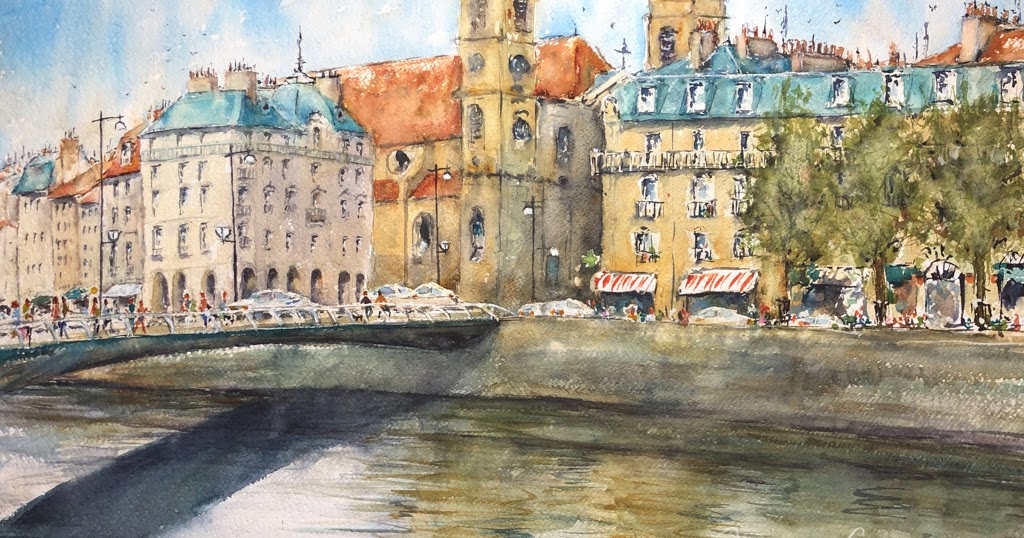 veredit - art©: Besançon pont Battant et St. Madeleine