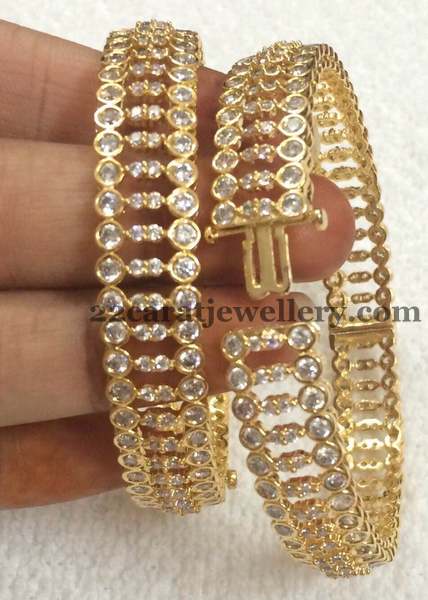 Real Look 1 Gram Gold Bangles Gallery - Jewellery Designs