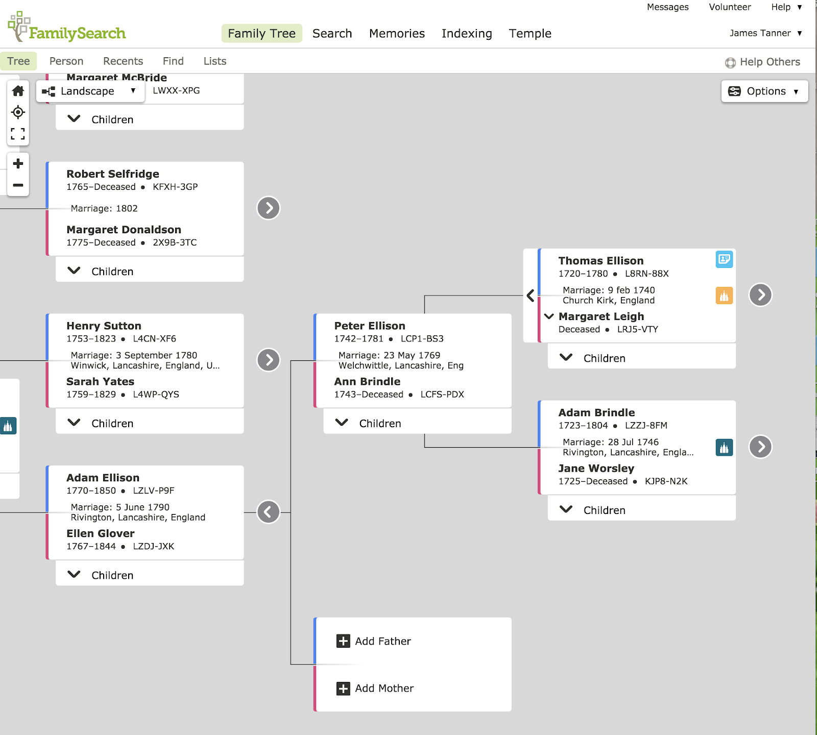 Rejoice, and be exceeding glad...: Building a Family Tree: An Example ...