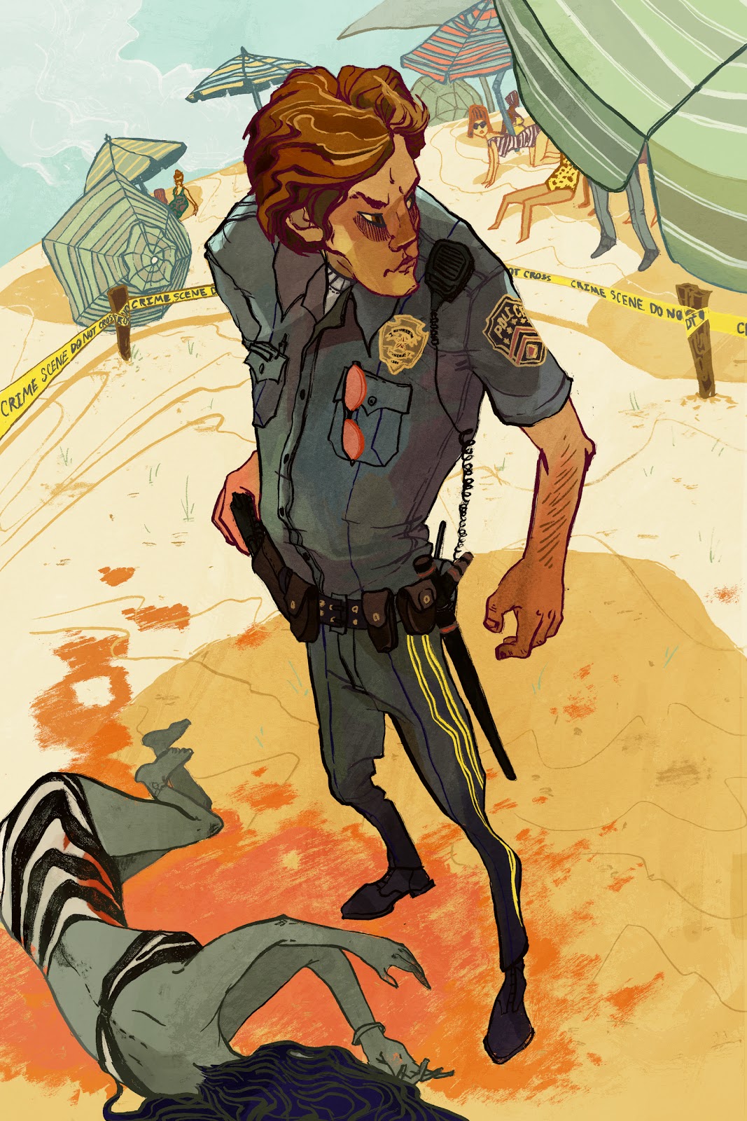 Kate Radomski Illustration: Lion Policeman