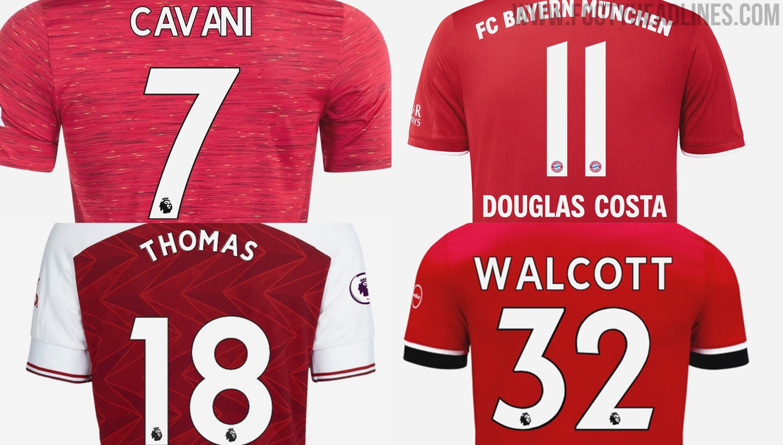 Deadline Day Transfers Overview - 30 Player's New Clubs & Kit Numbers ...