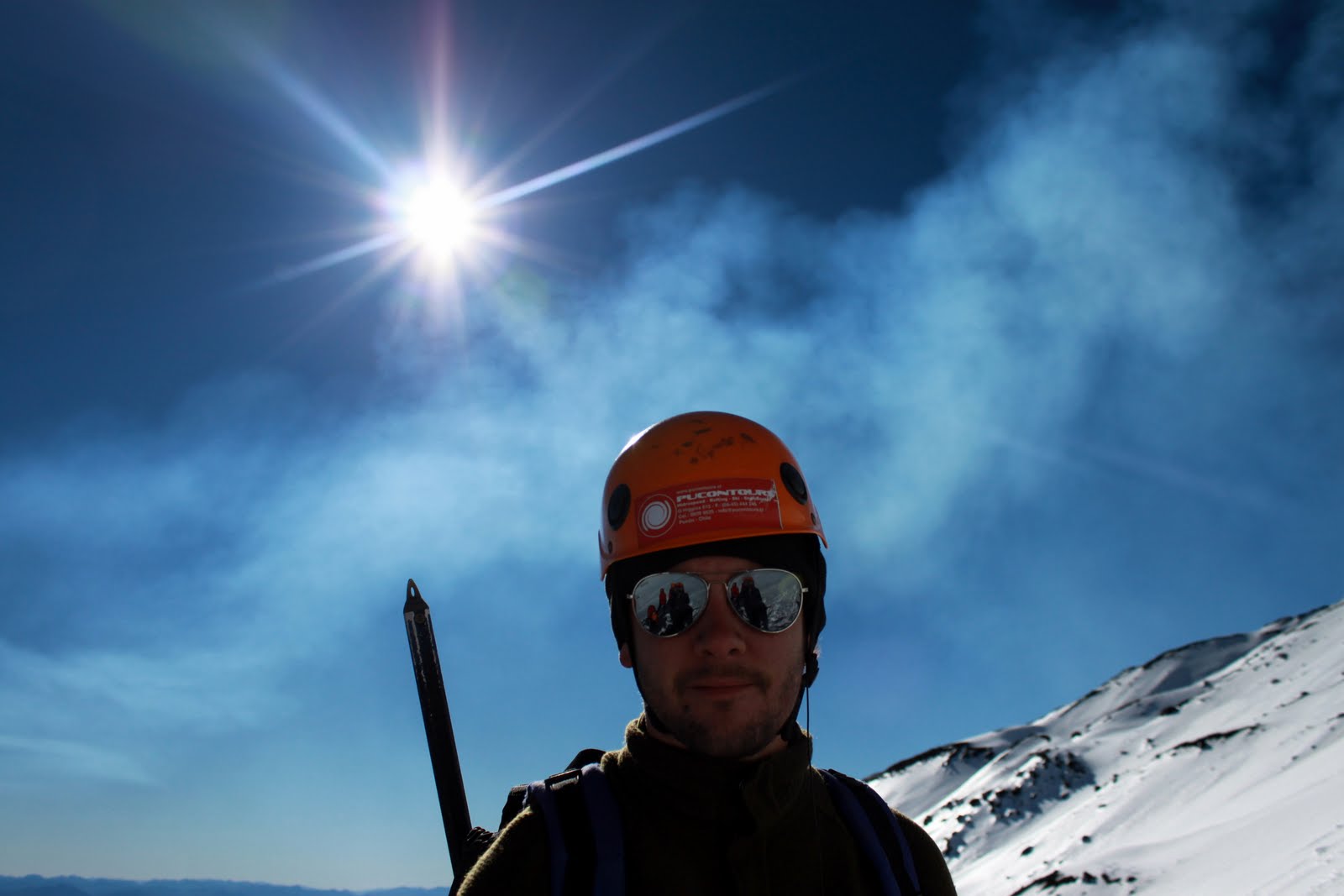 South America: Climbing an active volcano - Villarica