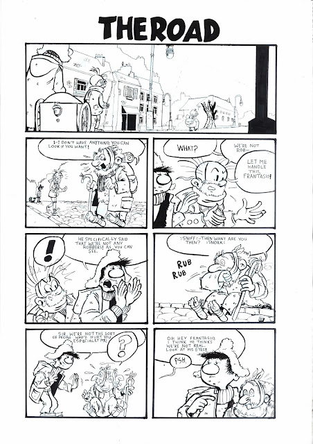 Comics by Muir Jover: Franquin Style