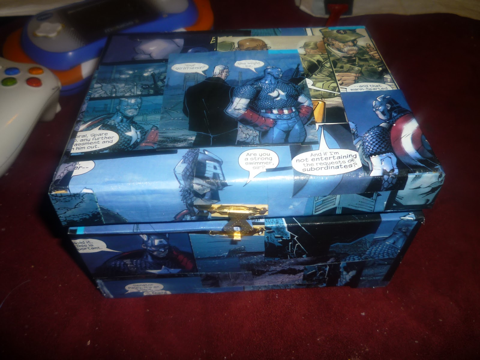 The Classy Punk: DIY For Him Comic Book Box!