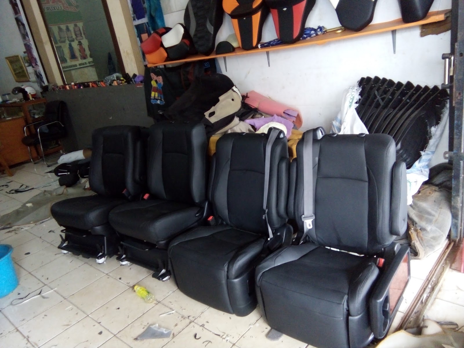 ALVARO JOK MOBIL INTERIOR CAR LEATHER SEAT VARIASI JOK DAN PLAFON MOBIL ...