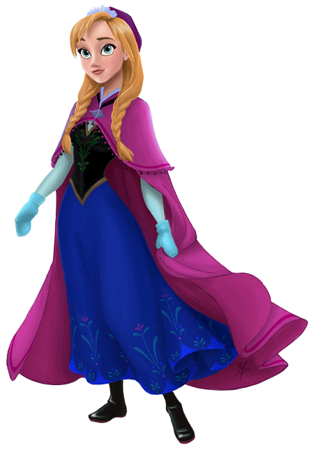 Frozen: Imágenes de Ana, Clip Art. - Ideas y material gratis para ...