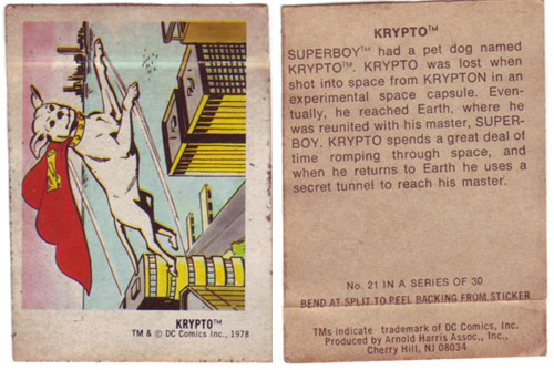 Krypto #97: Krypto Merch in the 1970s