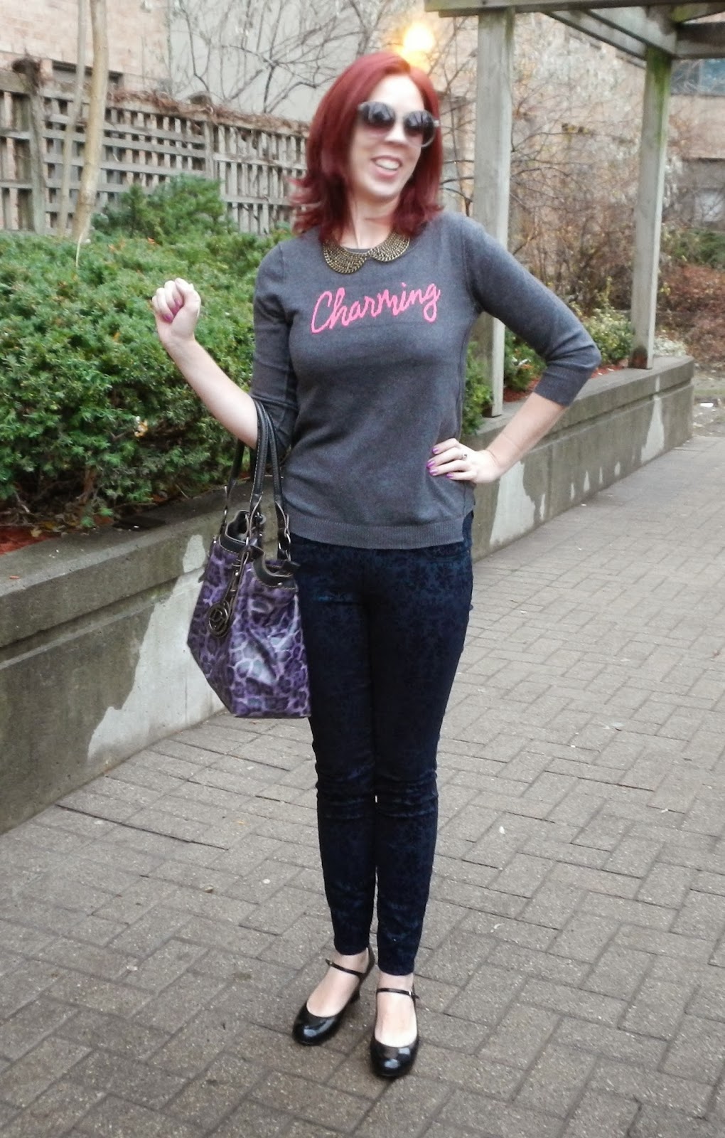 The Purple Scarf: Style: Swag Style With Smart Set!