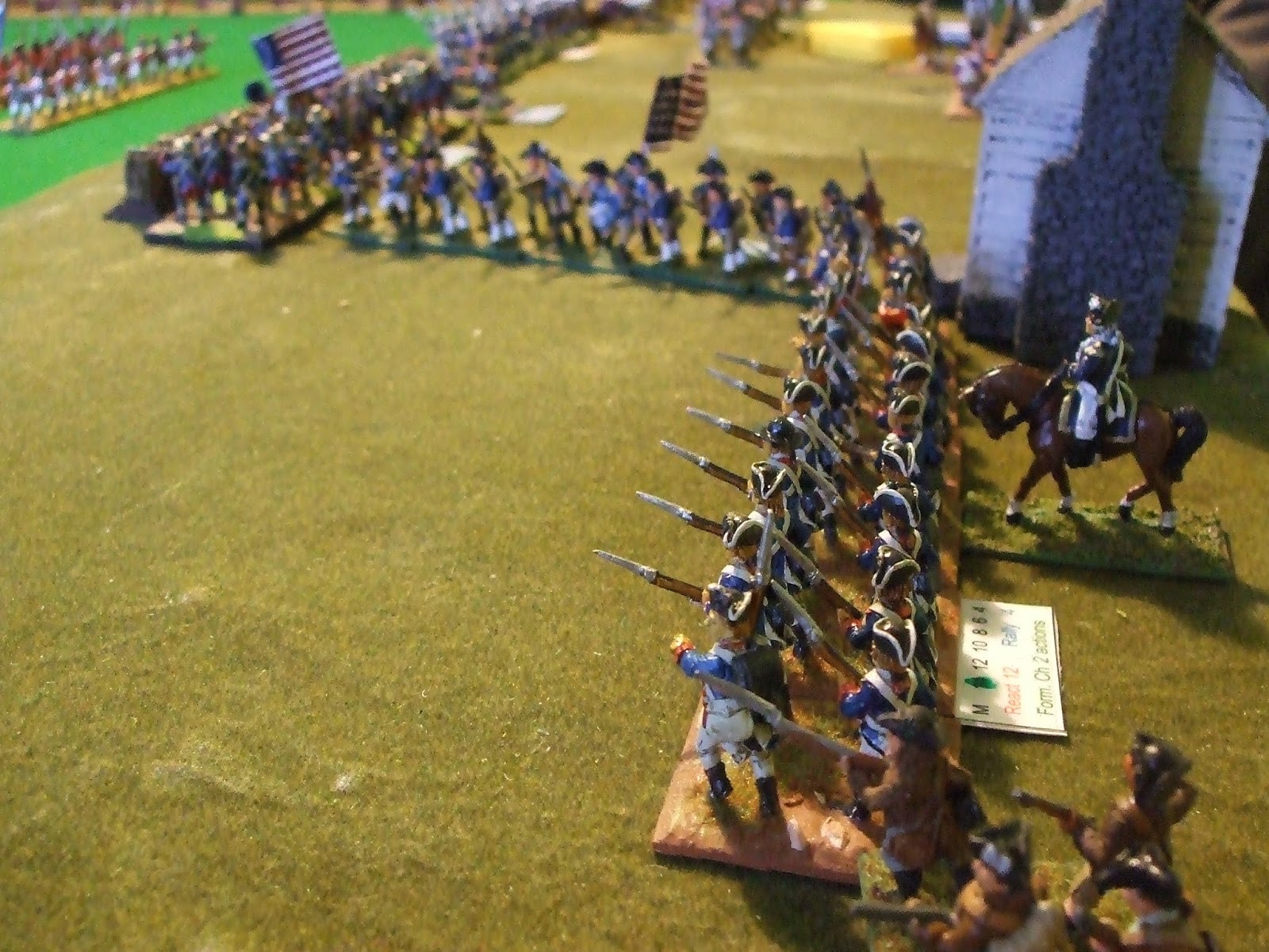 wargame amateur: Battle of Whitemarsh, an AWI scenario