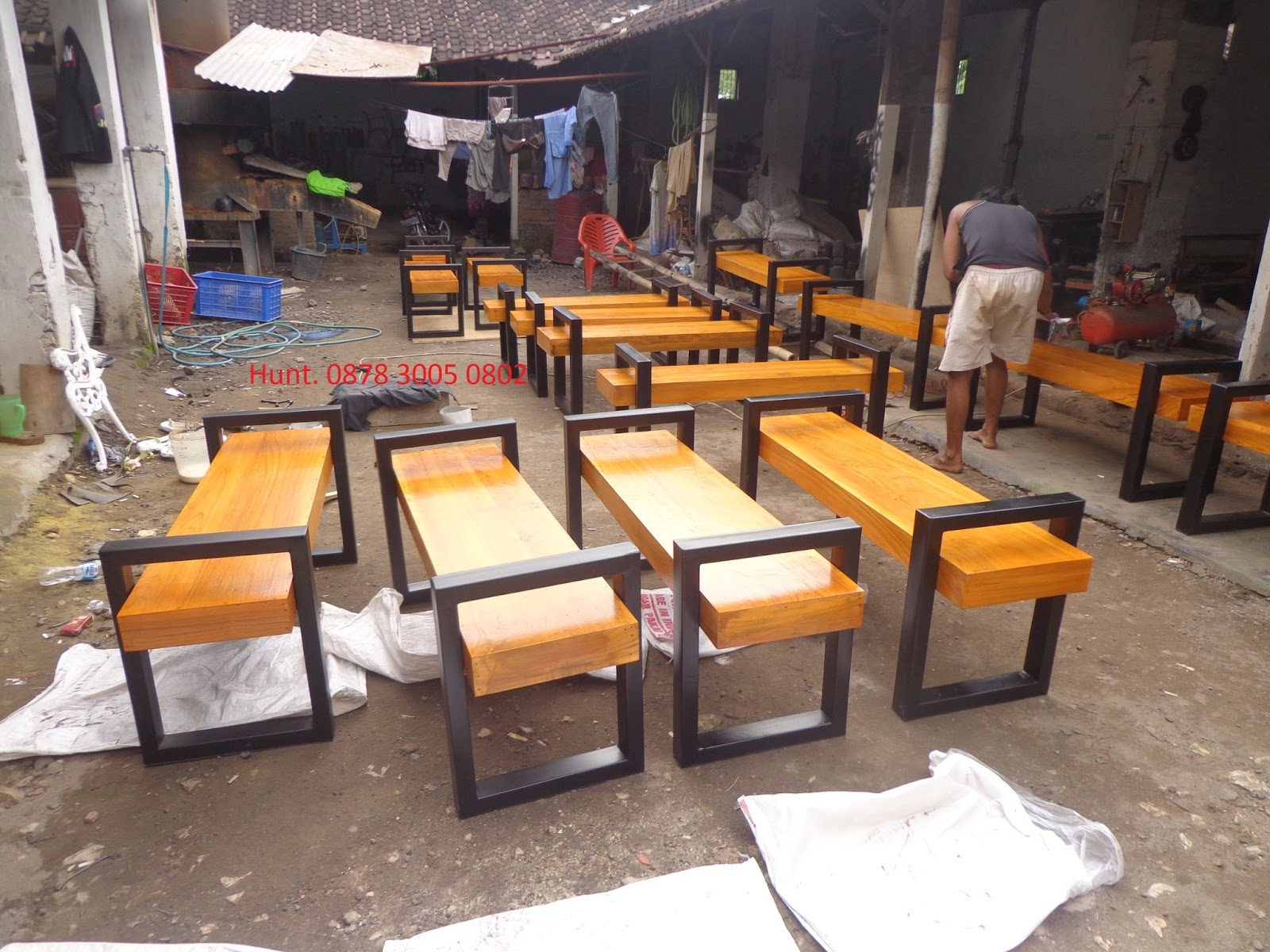 Jual Bangku Taman Minimalis aestetik Berkualitas Di KLATEN - Kursi Taman