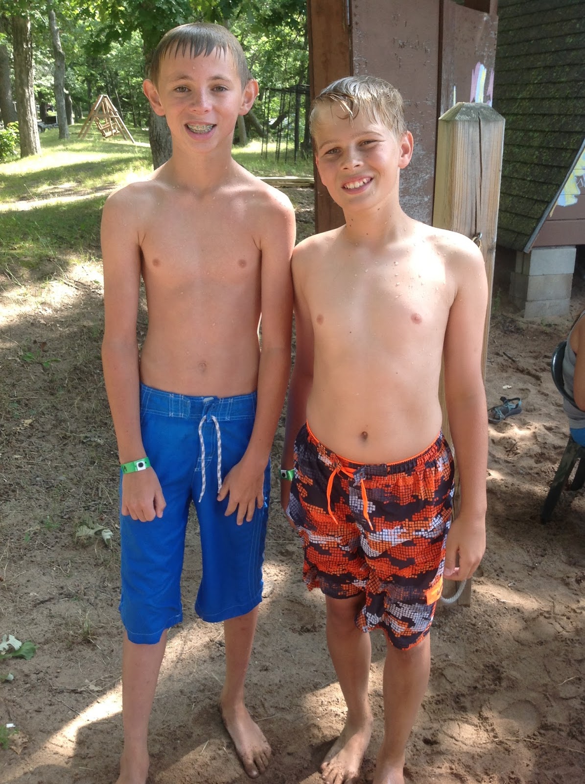 Wapo Bible Camp Youth Blog: Swim Tests