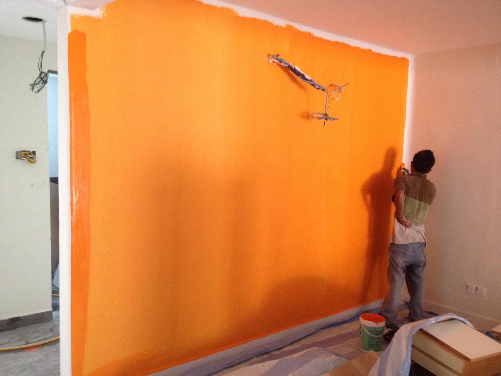 Our Renovation Adventures: A Tinge of Orange