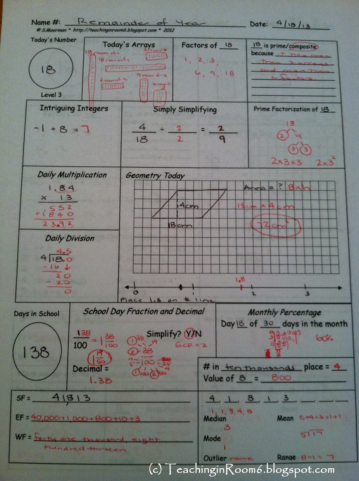 5th Grade Essentials | Teaching in Room 6