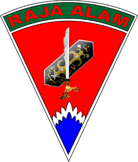 YONIF RAIDER 613/RAJA ALAM: LAMBANG SATUAN