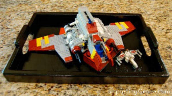 Imparting Grace: DIY tray for transporting LEGOs