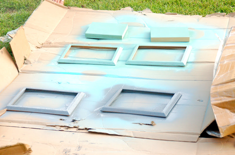 Thrifty Finds and Redesigns: DIY Fridge Frames