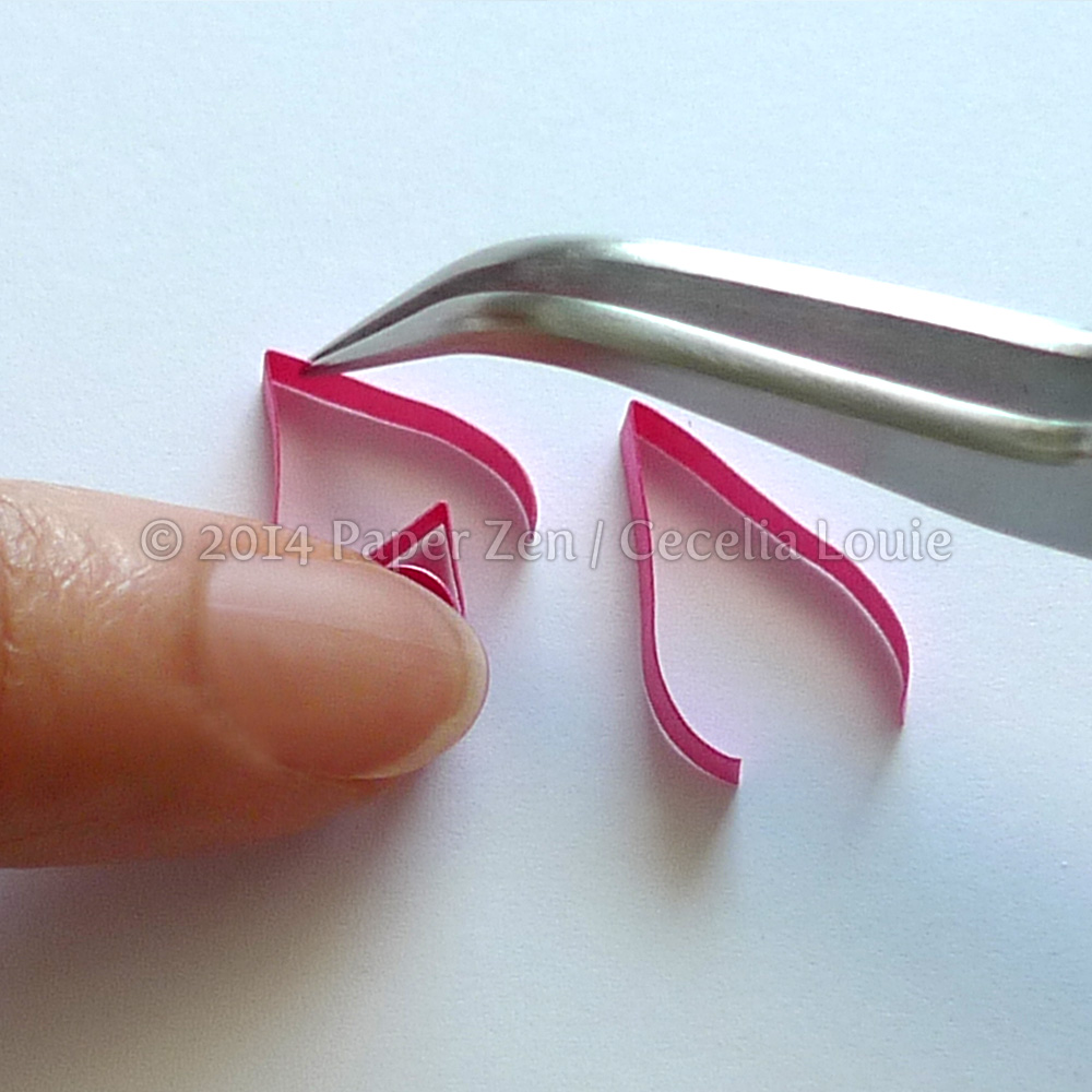 Welcome to Paper Zen ~ Cecelia Louie: Cut-Coil Quilling A Reverse Monogram