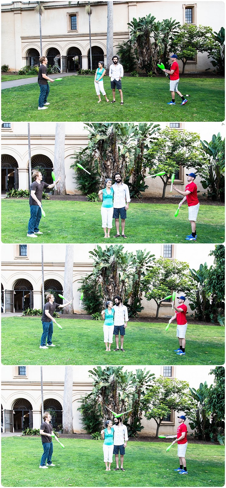 Evelyn and Angel: Balboa Park Engagement Session - Jen Z Photography