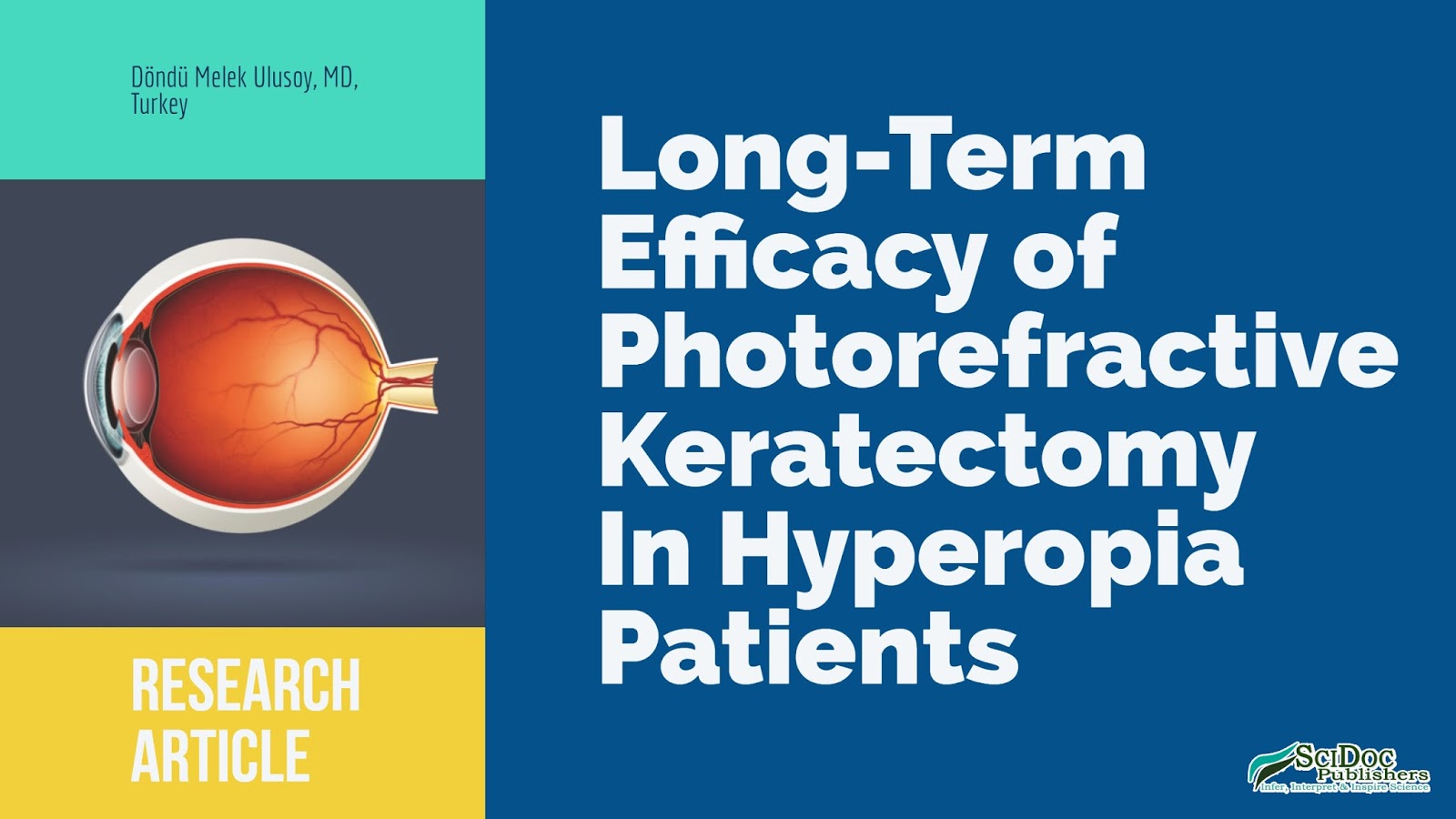 Efficacy of Photorefractive Keratectomy In Hyperopia Patients