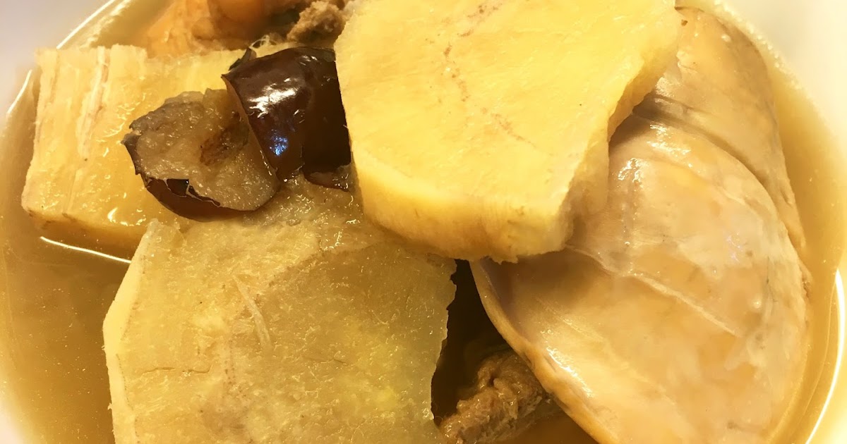CHINESE ARROWROOT SOUP WITH PORK BONES - Lava Queen