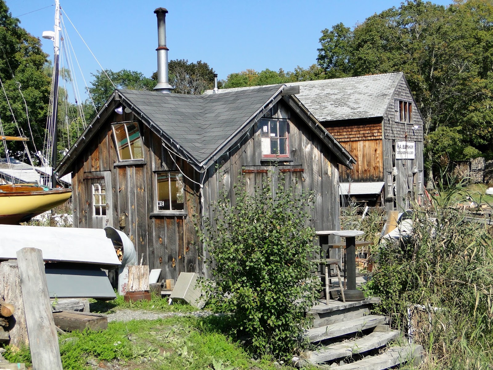 A Little Bit of British from Across The Pond: Essex Boat Building Yard ...