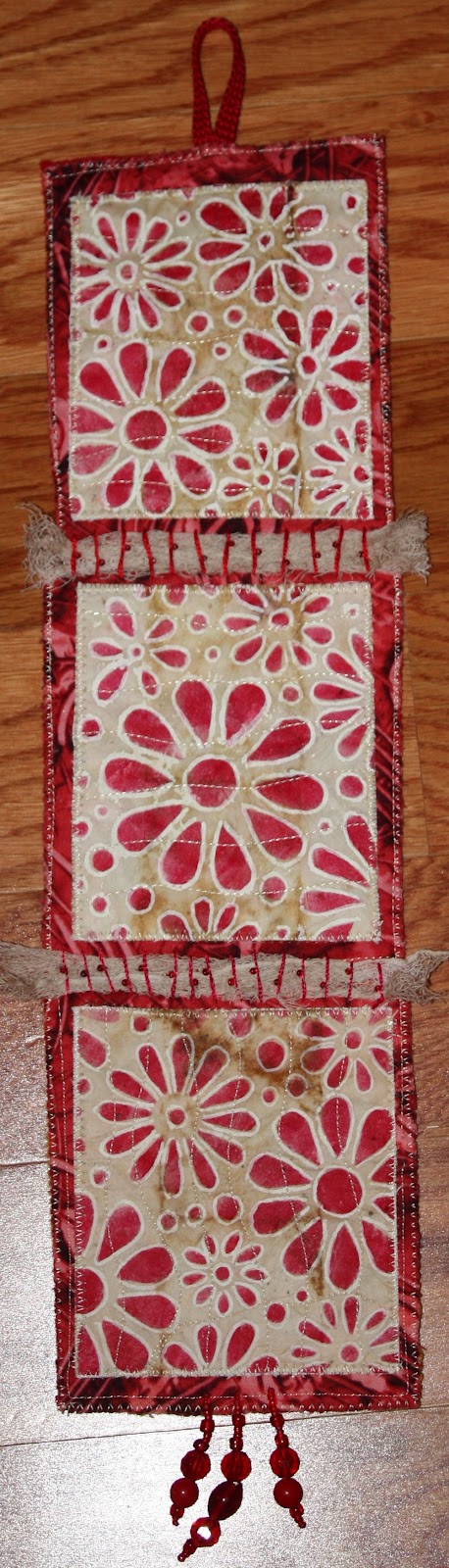 Too Wild Quilters: Tea Bag Quilt Panel