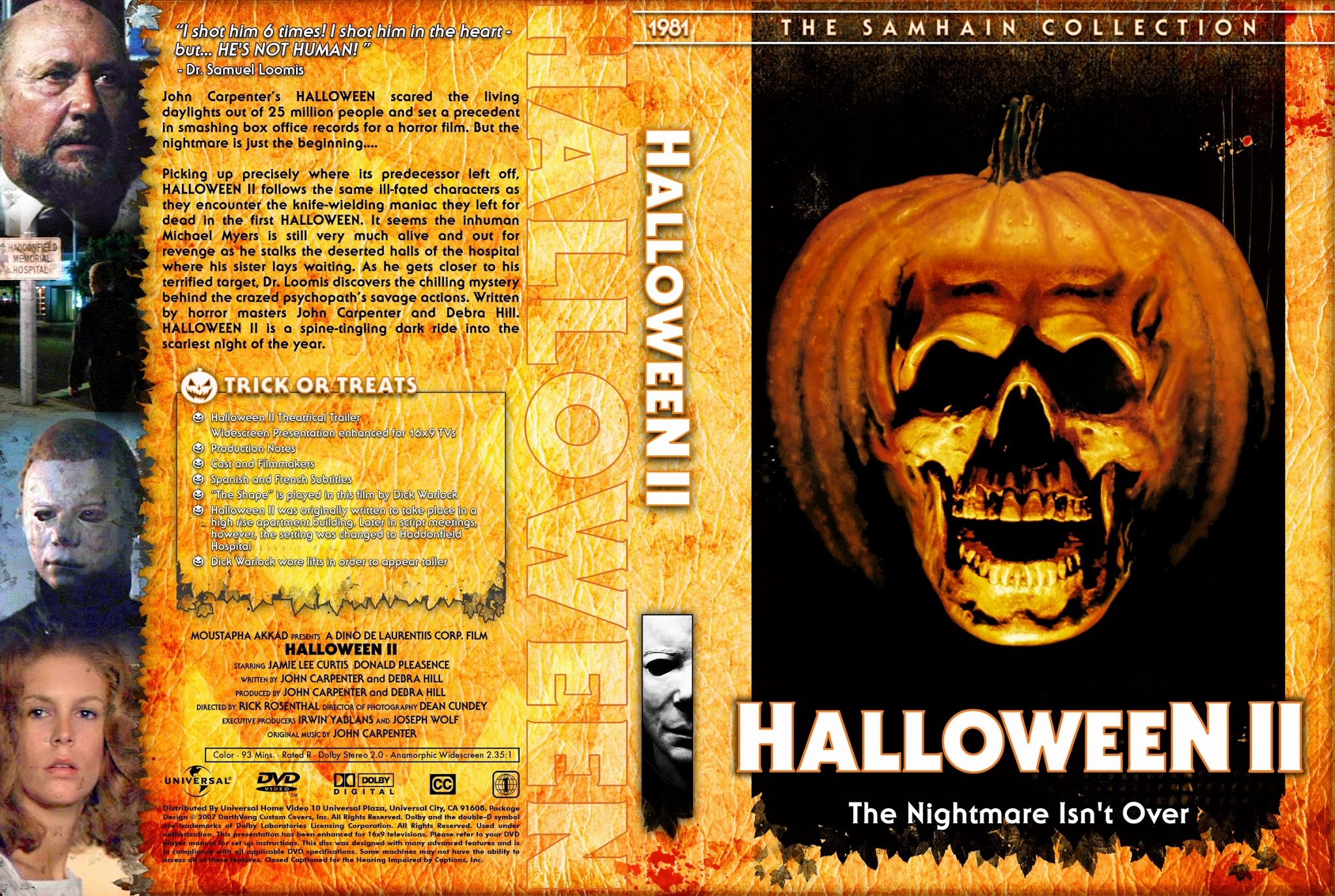 The Horrors of Halloween: HALLOWEEN II (1981) Newspaper Ads, VHS, DVD ...