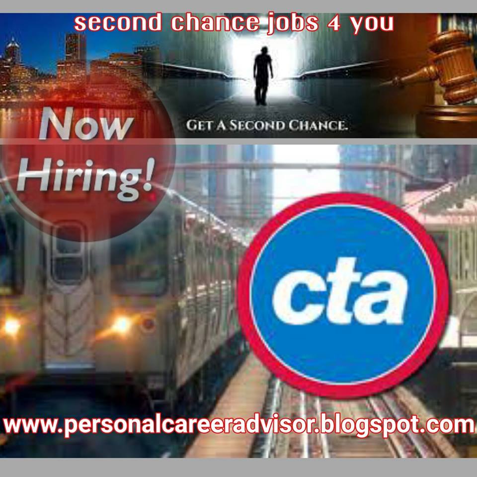 Personal Career Advisor: SECOND CHANCE JOBS 4 YOU!