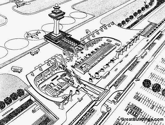 Learn Architecture Design: Dulles Airport