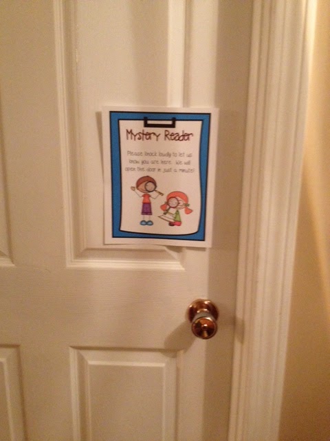 Teach With Laughter: Mystery Reader Door Sign