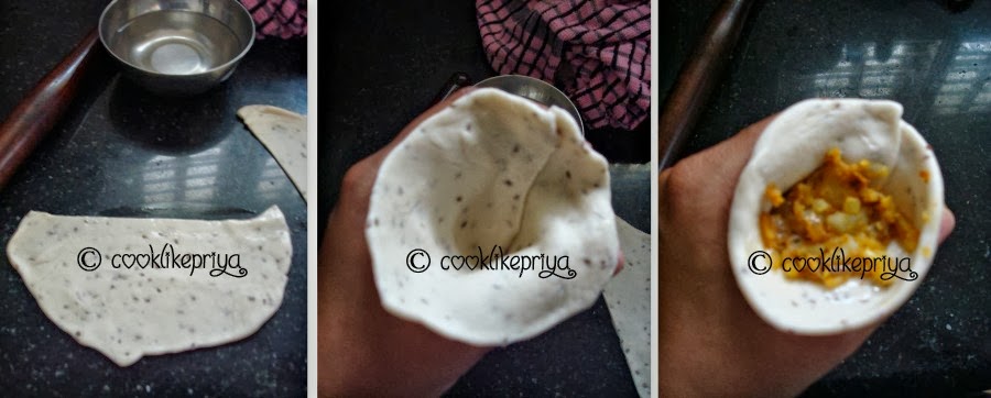 Cook like Priya: Baked Samosa | Oven Baked Samosa | Step by Step Recipe