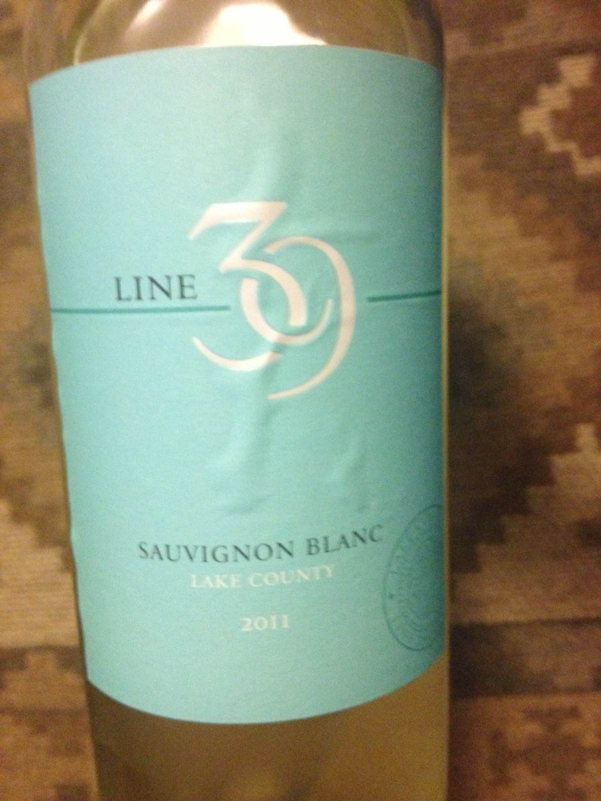 Mike's Wine Blog: Wine Tasting Blog: Line 39 Sauvignon Blanc