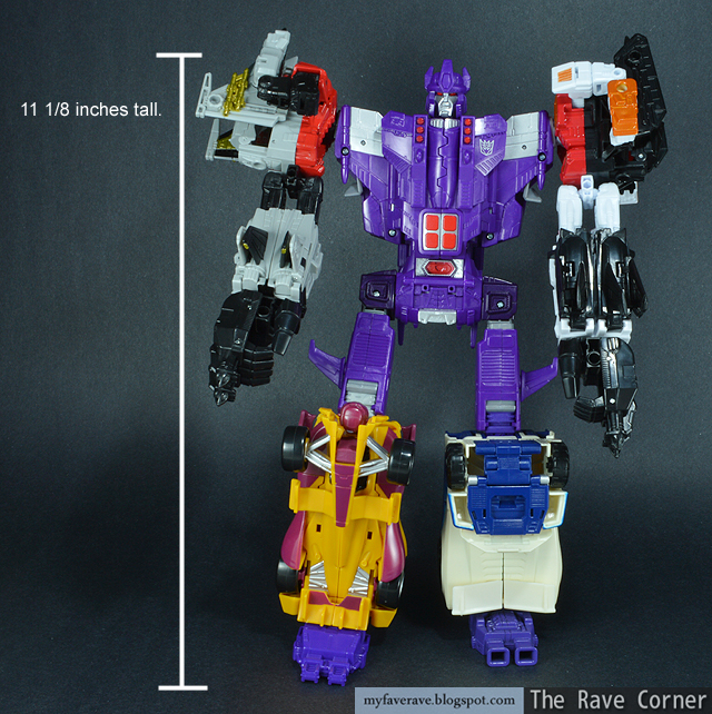 The Rave Corner: Transformers Generations Combiner Wars Galvatronus Review