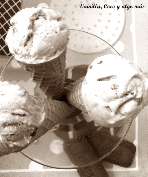 Vainilla, Coco y algo más: Fantástico helado de galleta caramelizada