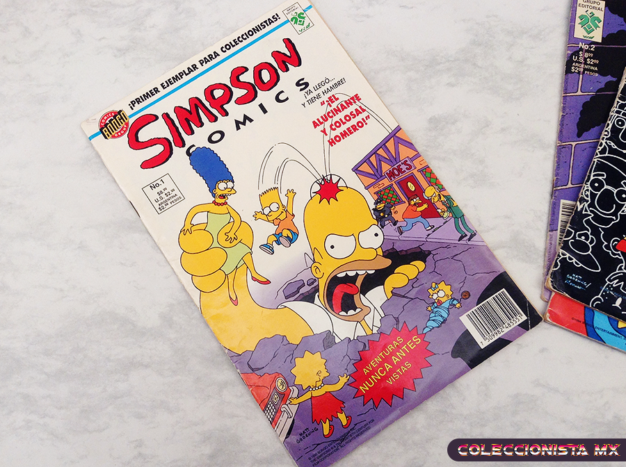 Simpson Comics - Editorial Vid (90's) - Coleccionista MX