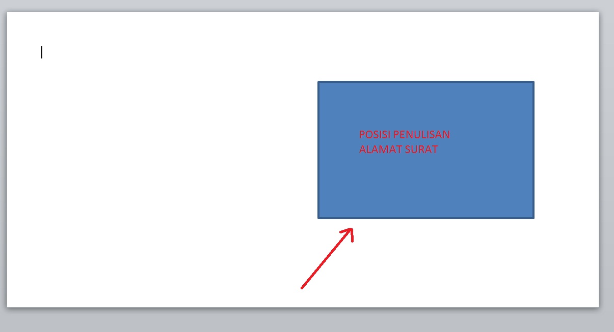 Cara Menulis Alamat Di Amplop Dengan Microsoft Word - Belajar Microsoft ...