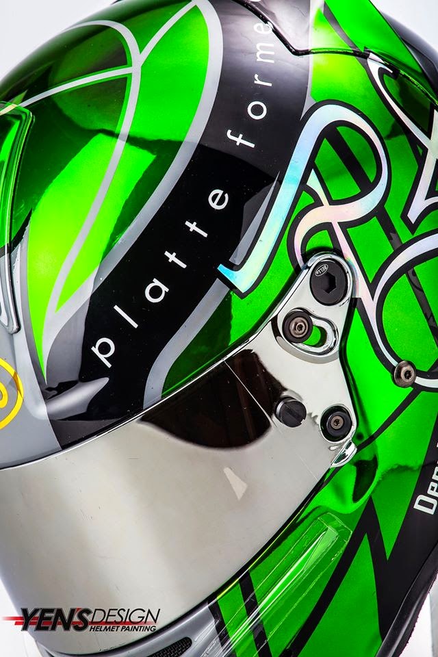 Racing Helmets Garage: Bell RS3 Pro D.Wang 2014 by Yen's Design Helmet ...