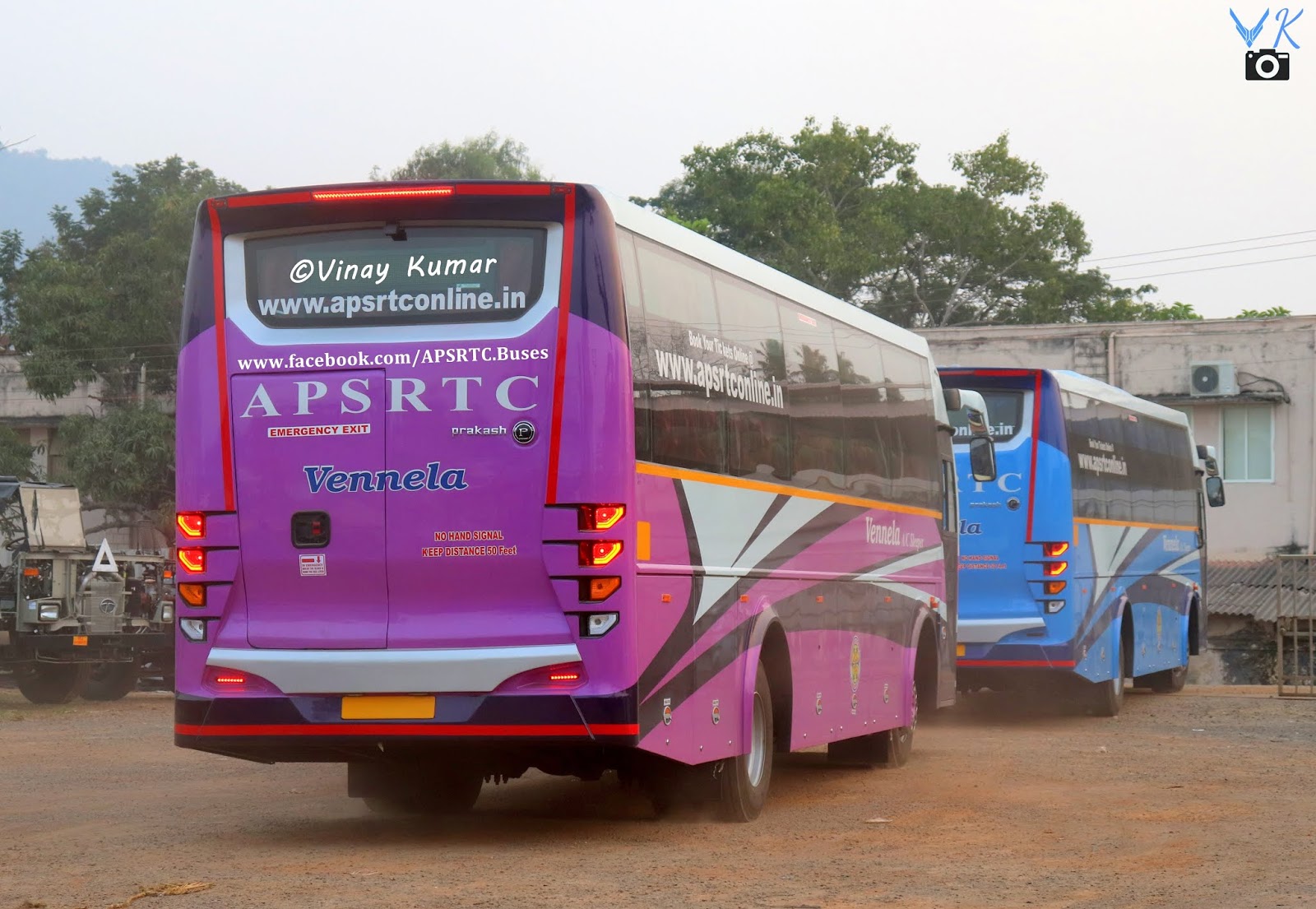 APSRTC NEW VENNELA AC SLEEPER BHARAT BENZ BUS