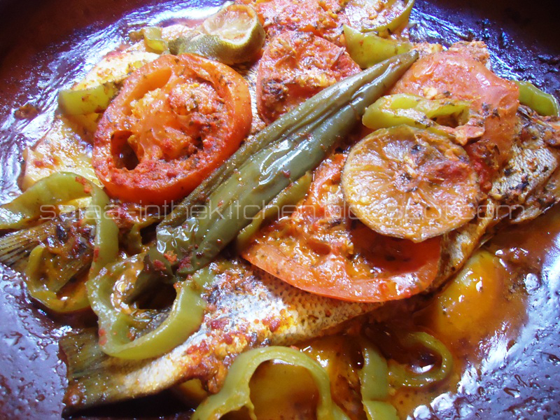 Safaa in the Kitchen: Moroccan Fish Tajin