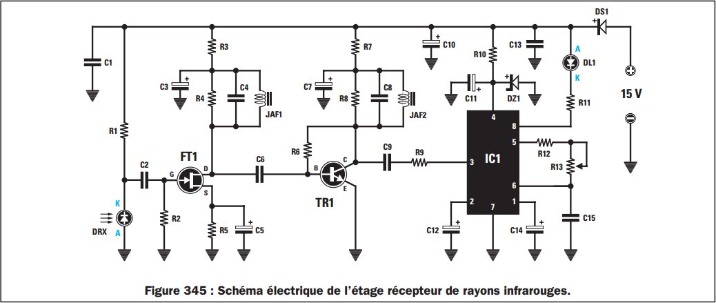 Une barrière de rayons à infrarouges - Etage récepteur - Apprendre l ...