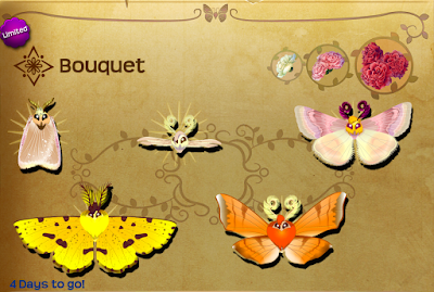 A Flutter Starlight Journey: Bouquet Firefly Event: Moth Set and Deco ...