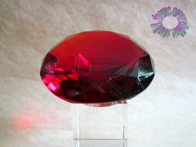 RHOME AROUND THE WORLD: CHINA - Red Lead Crystal Wish Fulfilling Jewel