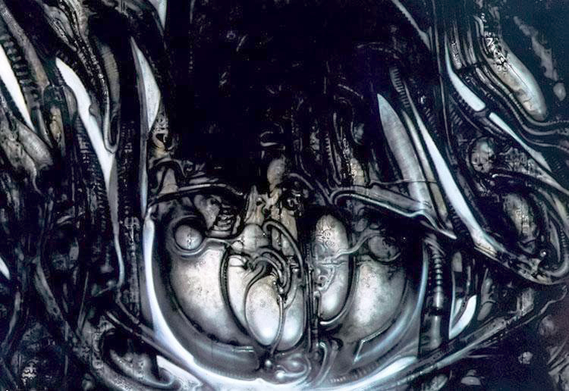Alien Explorations: Giger's Biomechanical Landscape (Sack) (work 434 ...