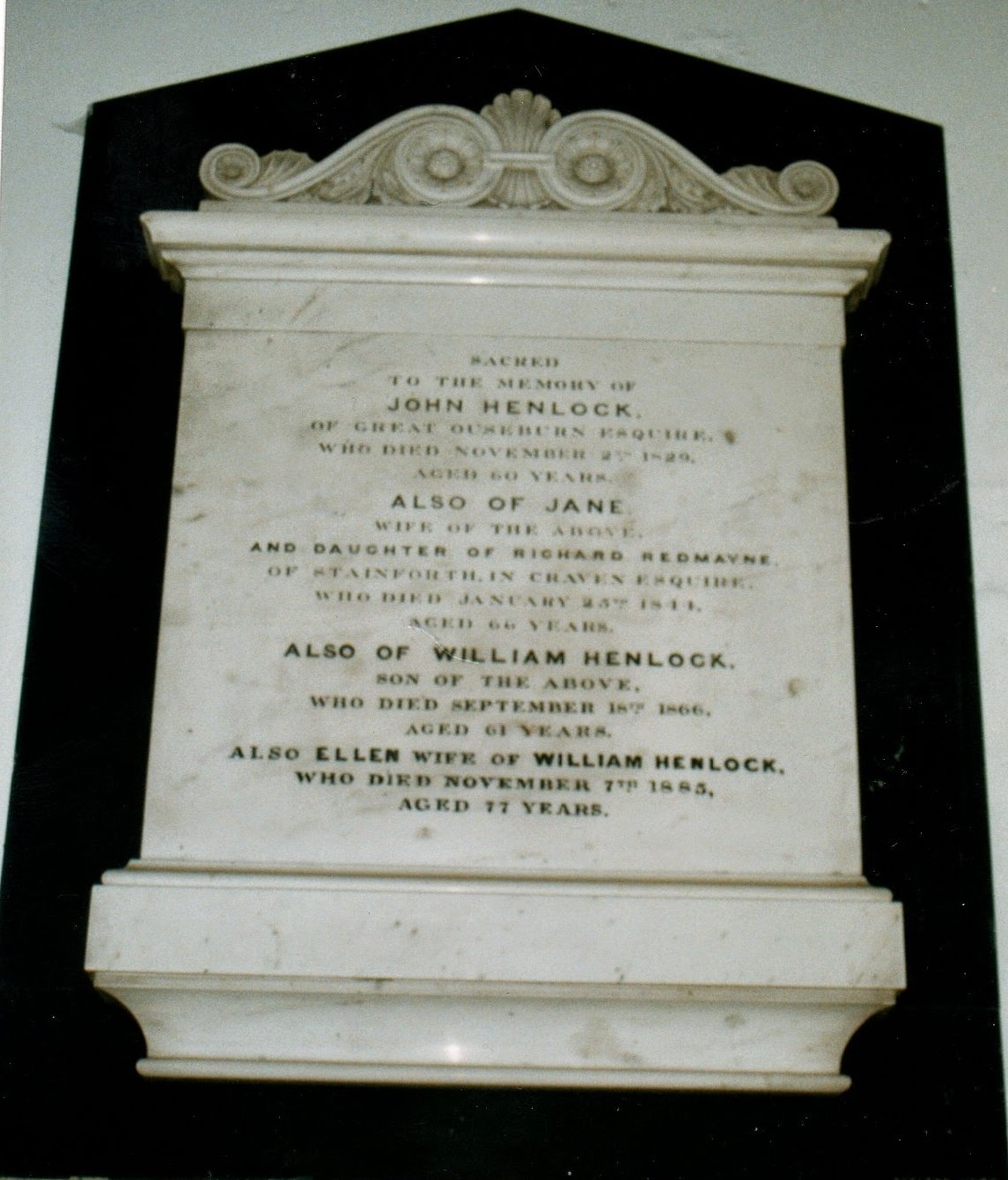 North Yorkshire History: The Redmayne family of Stainforth