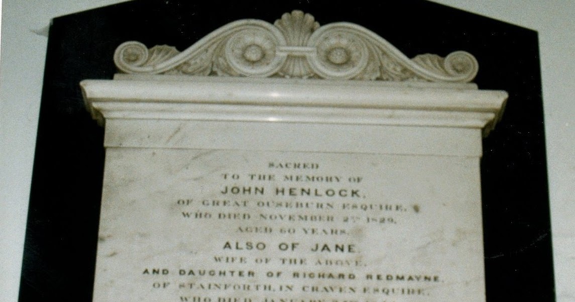 North Yorkshire History: The Redmayne family of Stainforth