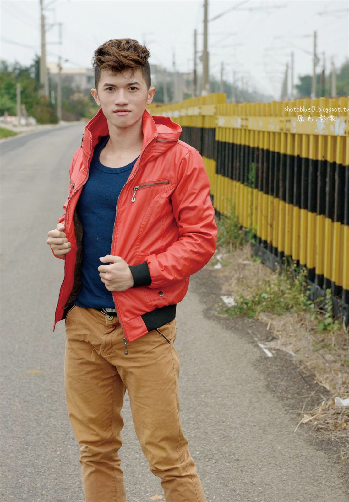 HOT MALE MODELS: Blue Man 23